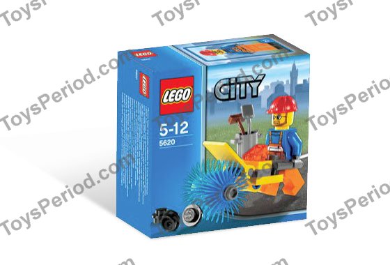 LEGO 5620 Street Cleaner Instructions and Parts List