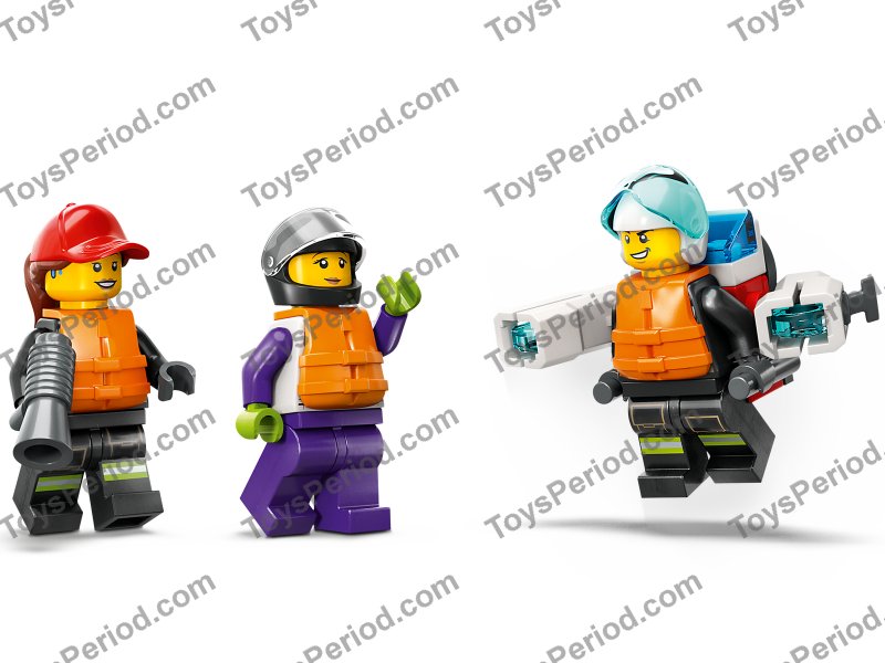 LEGO 60373 Fire Rescue Boat Set Parts List