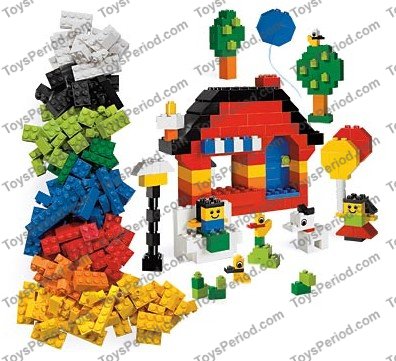 LEGO 5487 Fun with LEGO Bricks Set Parts List