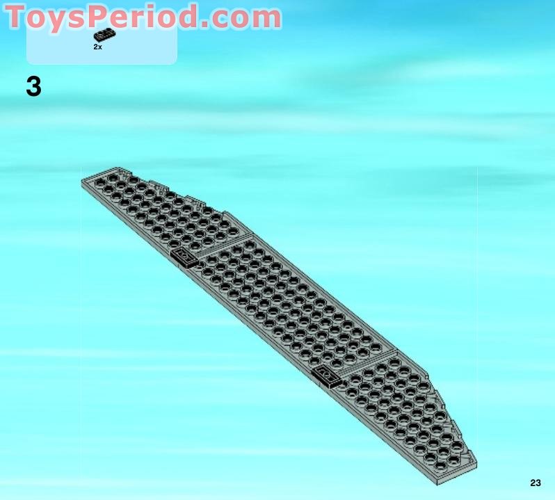 LEGO 60015 Coast Guard Plane Instructions and Parts List
