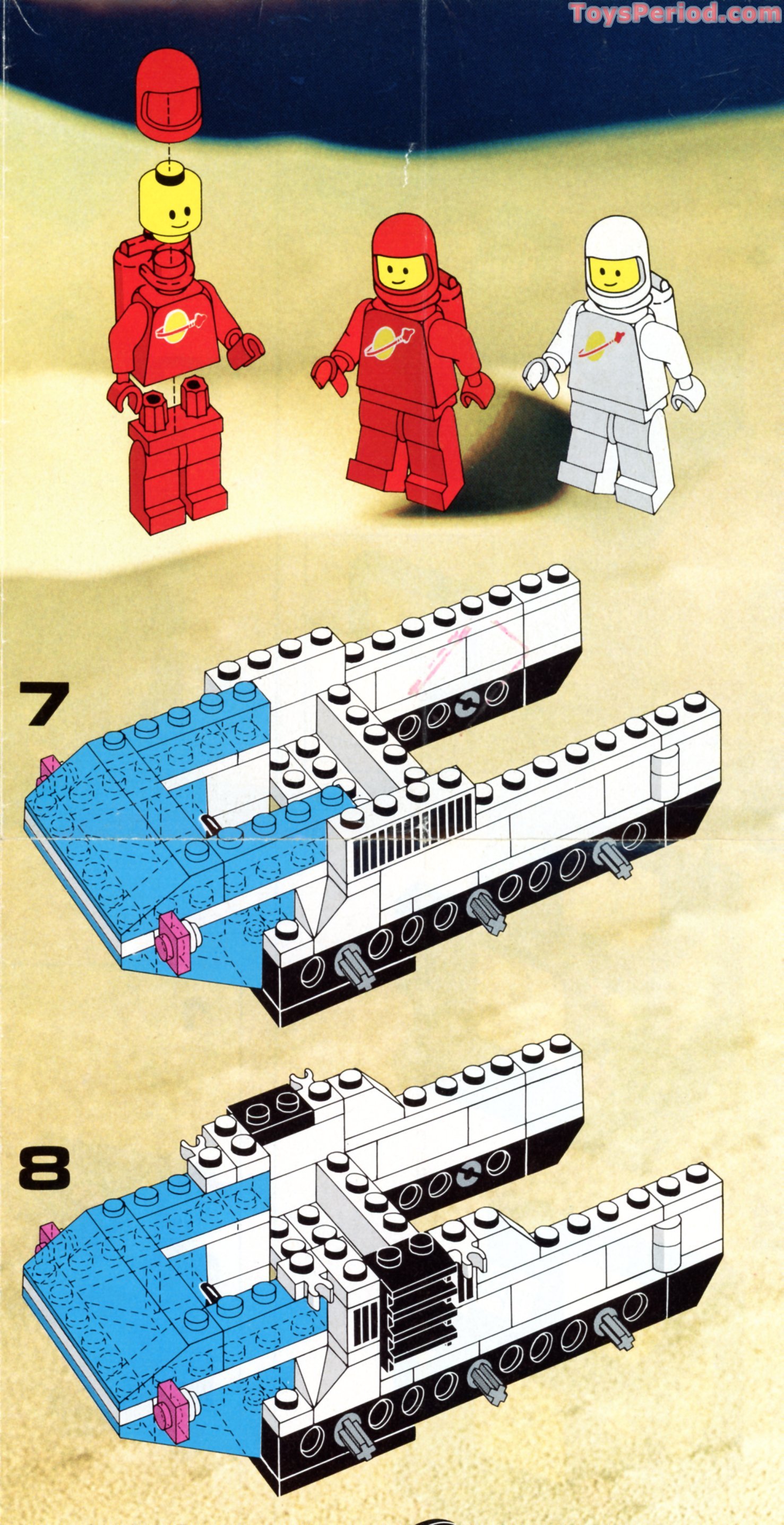 LEGO 6927 All-Terrain Vehicle Instructions and Parts List