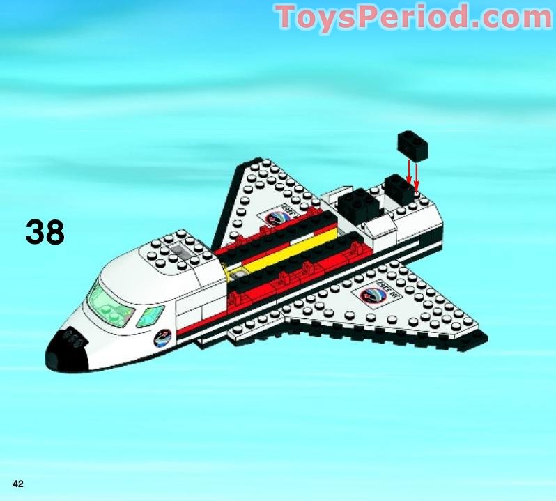 LEGO 3367 Space Shuttle Instructions and Parts List