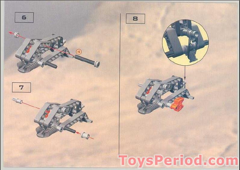 LEGO 10023 Bionicle Master Builder Set Instructions and Parts List