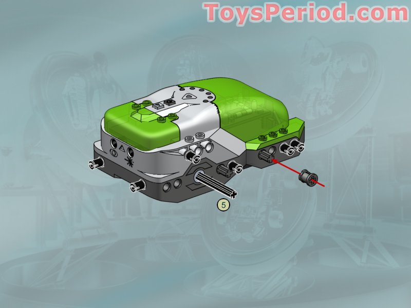 LEGO 3809 Technojaw T55 Instructions and Parts List