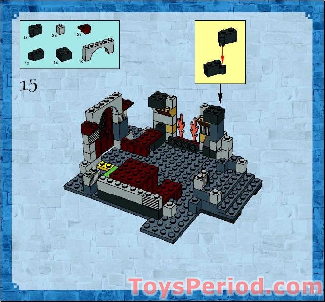 LEGO 4754 Hagrid's Hut (2nd Edition) Instructions and Parts List