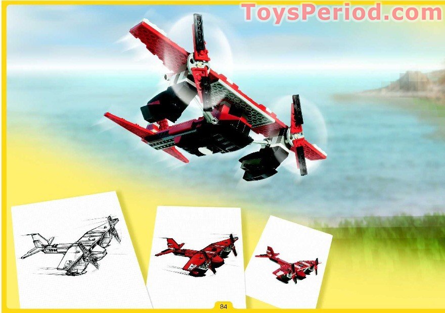 LEGO 4403 Air Blazers Instructions and Parts List