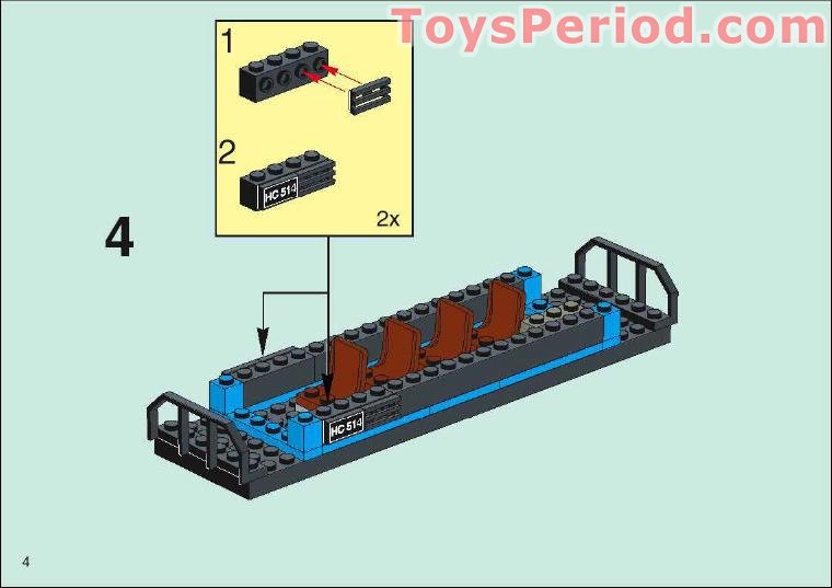 LEGO 4534 LEGO Express Instructions and Parts List
