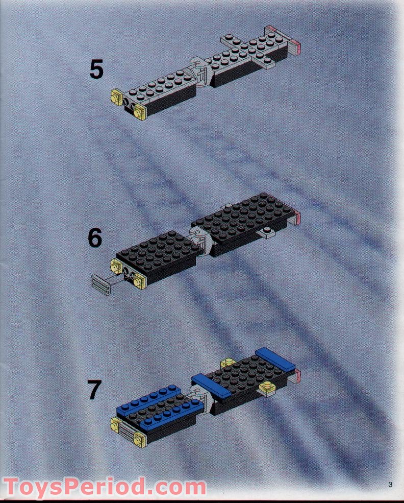 LEGO 4557 Freight Loading Station Instructions and Parts List