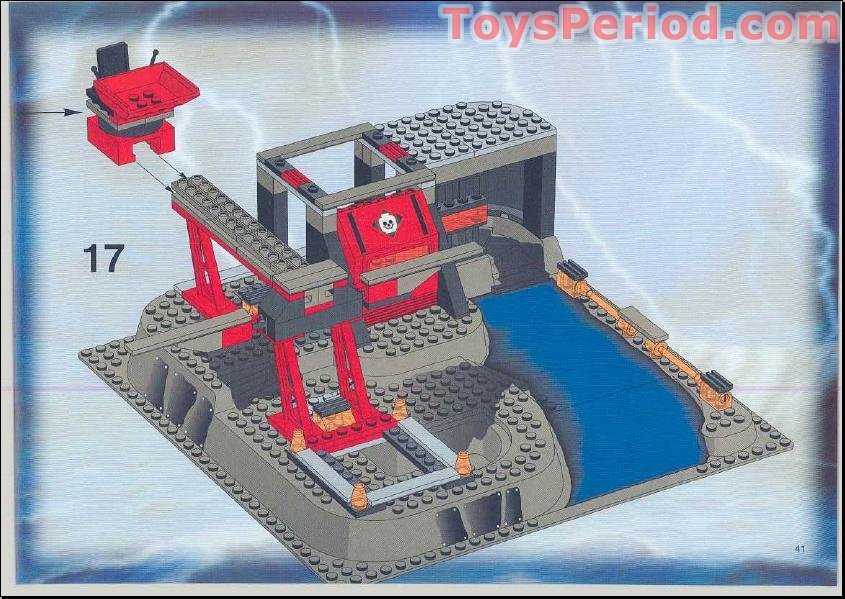 LEGO 6776 Ogel Control Center Instructions and Parts List