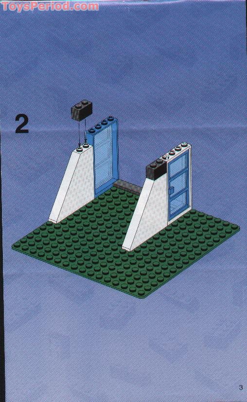LEGO 6435 Coast Guard Hq Instructions and Parts List