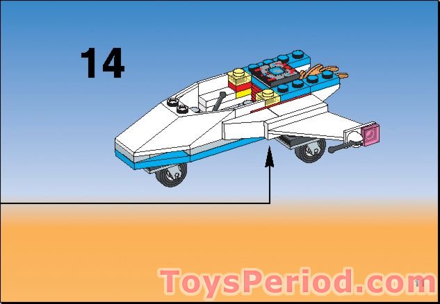 LEGO 6469 Space Port Value Pack Instructions and Parts List