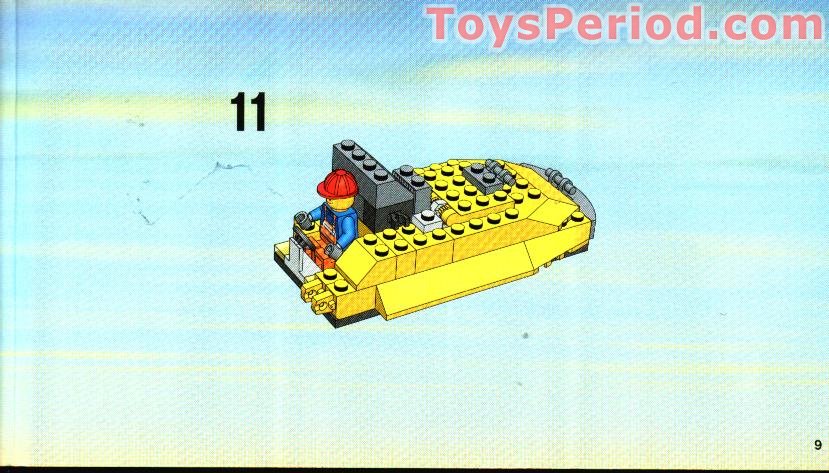 LEGO 7248 Digger Instructions and Parts List
