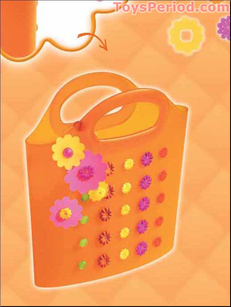 LEGO 7511 Trendy Tote Tangerine Instructions and Parts List