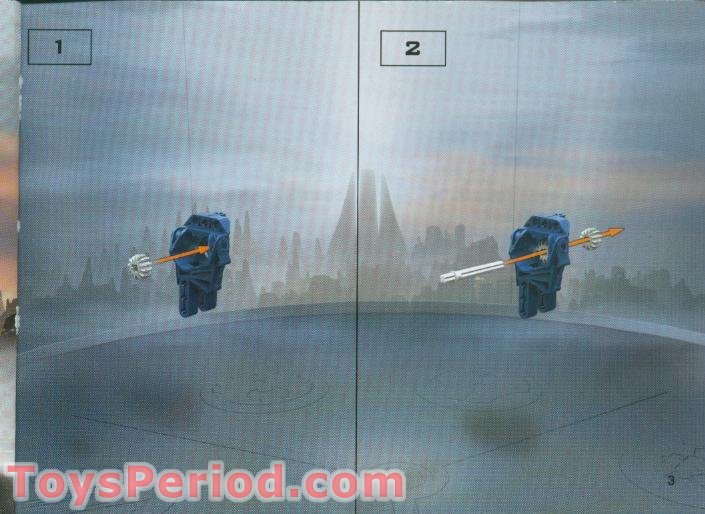 LEGO 8602 Toa Nokama Instructions and Parts List