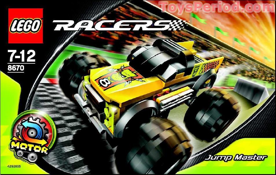 LEGO 8670 Jump Master Instructions and Parts List