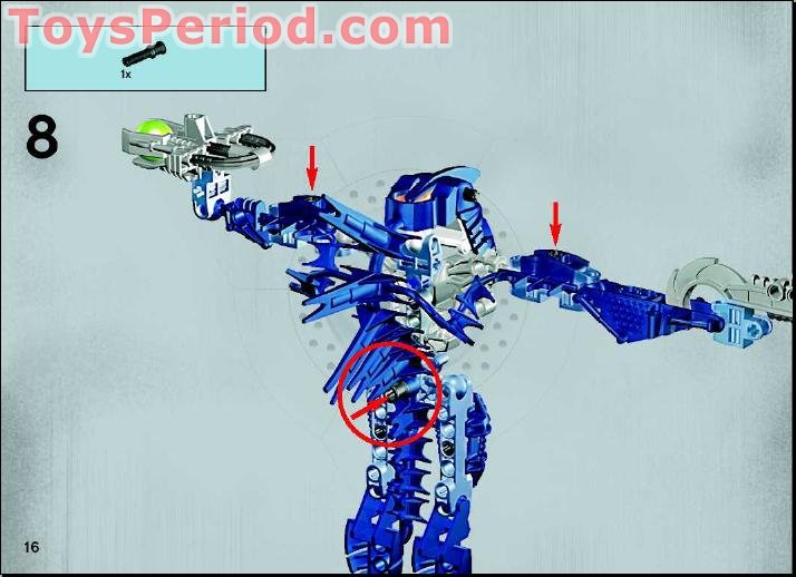 LEGO 8902 Vezok Instructions and Parts List