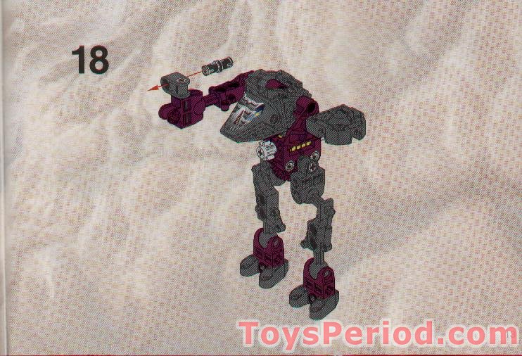 LEGO 8522 Spark Slizer Instructions and Parts List