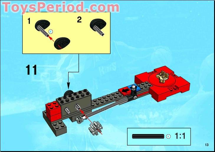 LEGO 3429 Ultimate Defense Instructions and Parts List