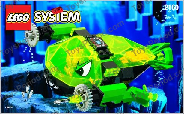 LEGO 2160 Crystal Scavenger Instructions and Parts List