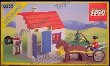 LEGO 6355 Derby Trotter Instructions and Parts List
