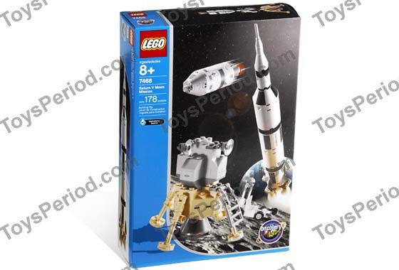 LEGO 7468 Saturn V Moon Mission Instructions and Parts List