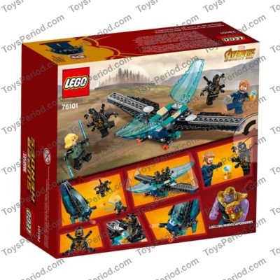 LEGO 76101 Outrider Dropship Attack Set Parts List