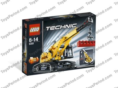 LEGO 9391 Crawler Crane Instructions and Parts List