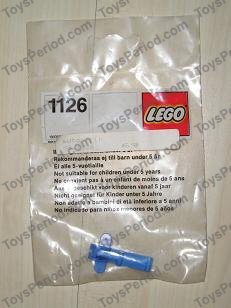 LEGO 1126 Jack Complete Assembly, Blue Set Parts List