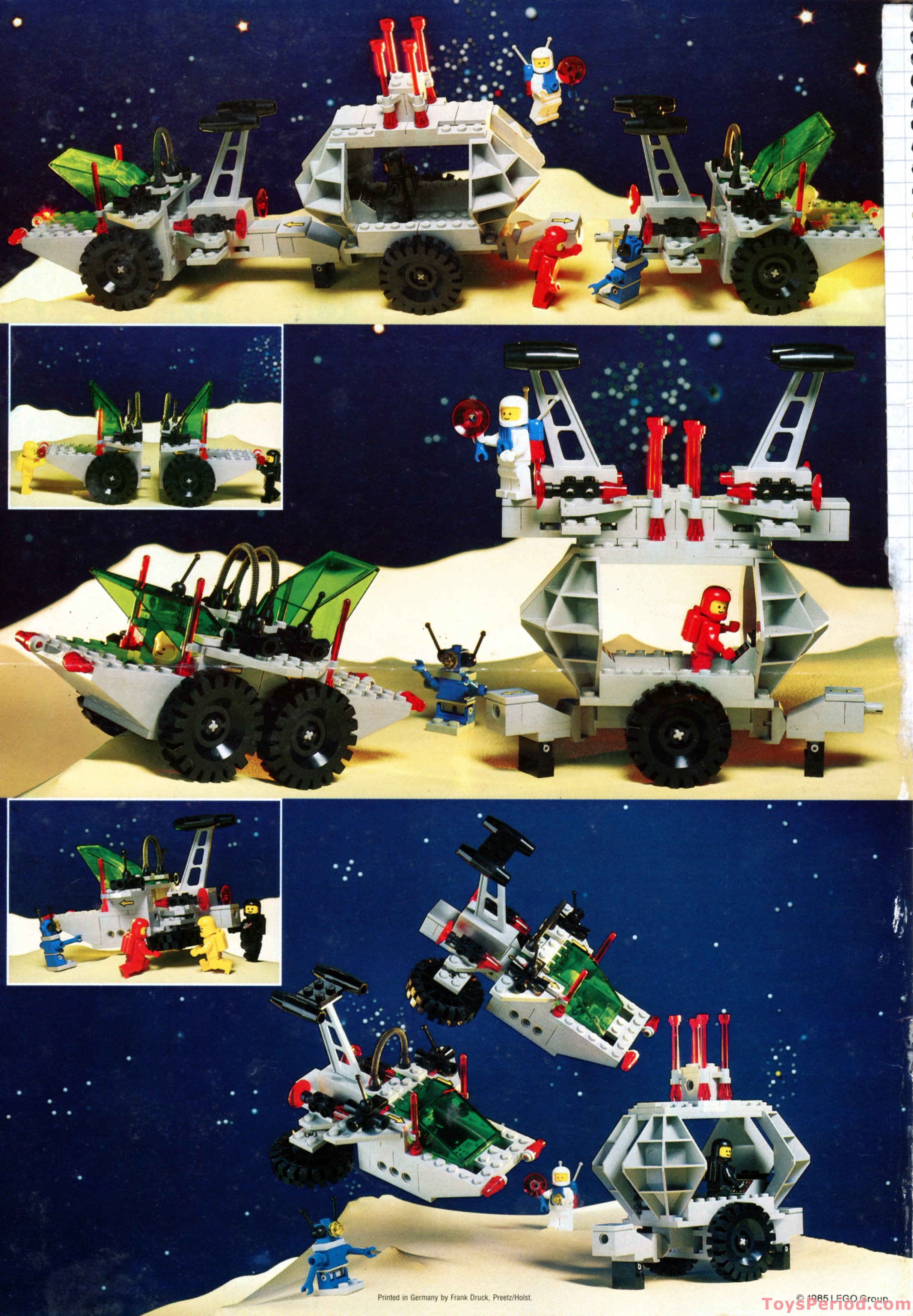 LEGO 6952 Solar Power Transporter Instructions and Parts List