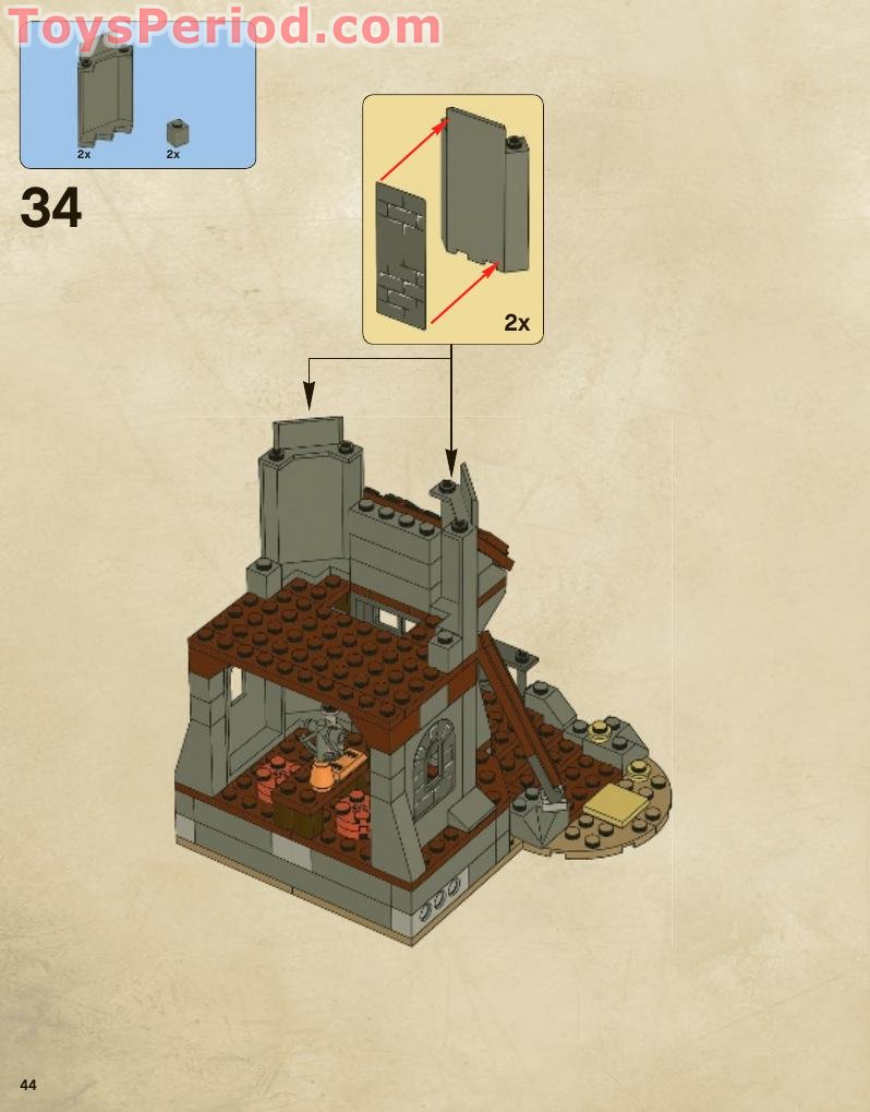LEGO 4194 Whitecap Bay Instructions and Parts List