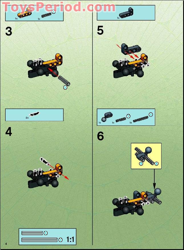 LEGO 10203 Voporak Instructions and Parts List