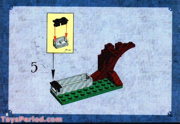 LEGO 4750 Draco's Encounter with Buckbeak Instructions and Parts List