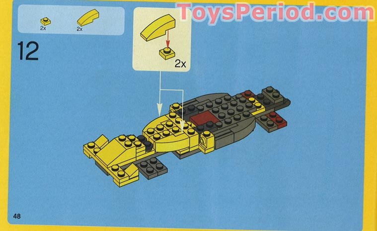 LEGO 4939 Cool Cars Instructions and Parts List