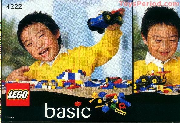 LEGO 4222 Challenger Set 300 Instructions and Parts List
