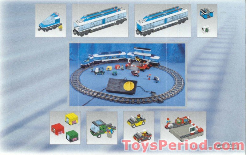 LEGO 4560 Railway Express Instructions and Parts List