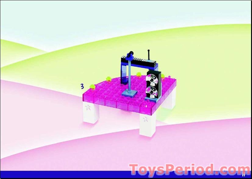 LEGO 5942 Pop Studio Instructions and Parts List