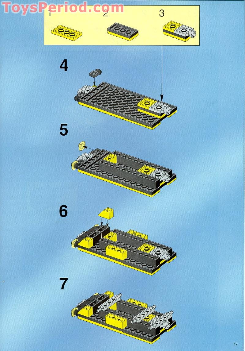 LEGO 6479 Emergency Response Center Instructions and Parts List