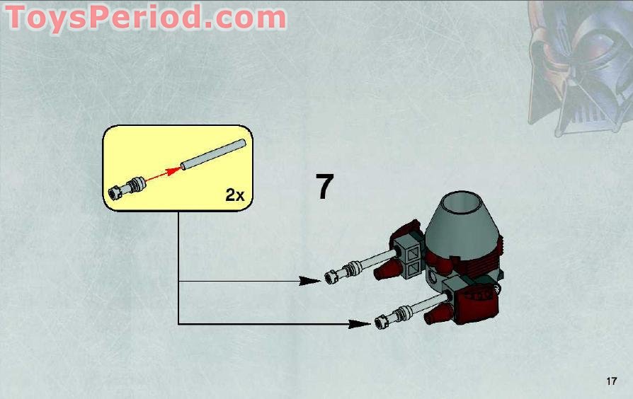LEGO 7654 Droids Battle Pack Instructions and Parts List