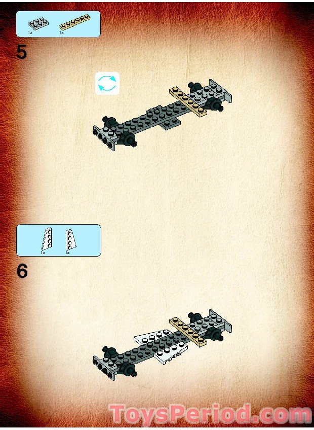 LEGO 7682 Shanghai Chase Instructions and Parts List