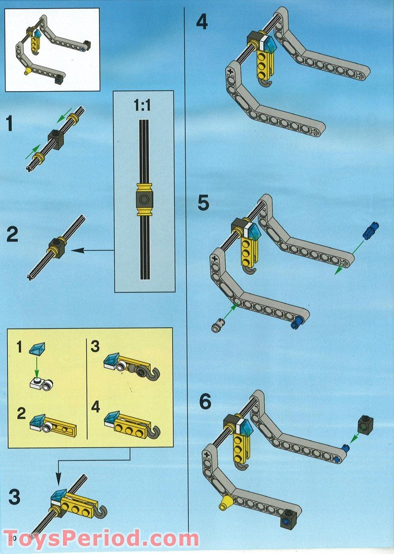 LEGO 7906 Fire Boat Instructions and Parts List