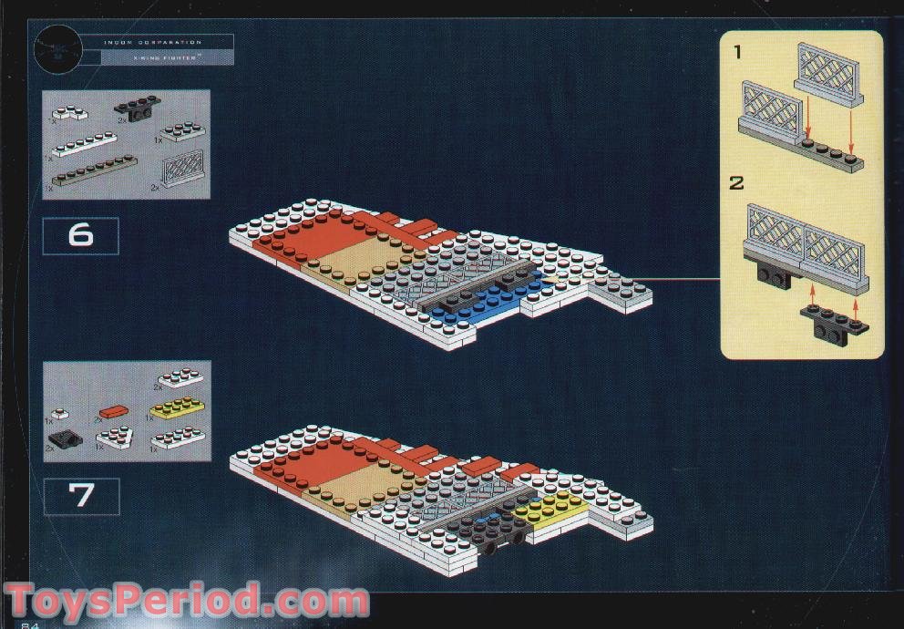 LEGO 7191 X-Wing Fighter - Ultimate Collector Series UCS Instructions ...