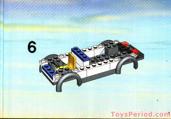 LEGO 7245-2 Prisoner Transport - Blue Sticker Version Instructions and ...