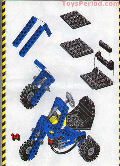 LEGO 948 Go-Kart Instructions and Parts List