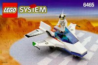 LEGO 6465 Space Port Jet Instructions and Parts List
