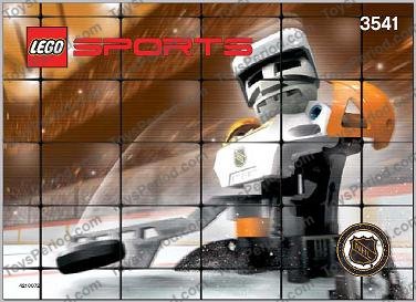 LEGO 3541 Slap Shot Instructions and Parts List