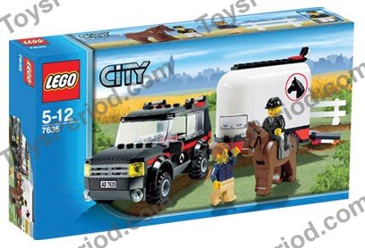 LEGO 7635 4wd with Horse Trailer Instructions and Parts List