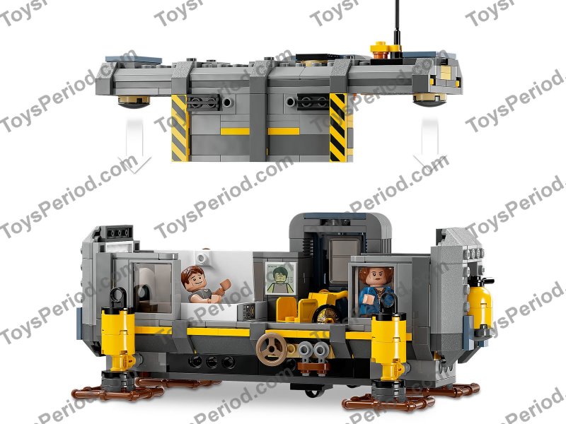 LEGO 75573 Floating Mountains: Site 26 & RDA Samson Set Parts List