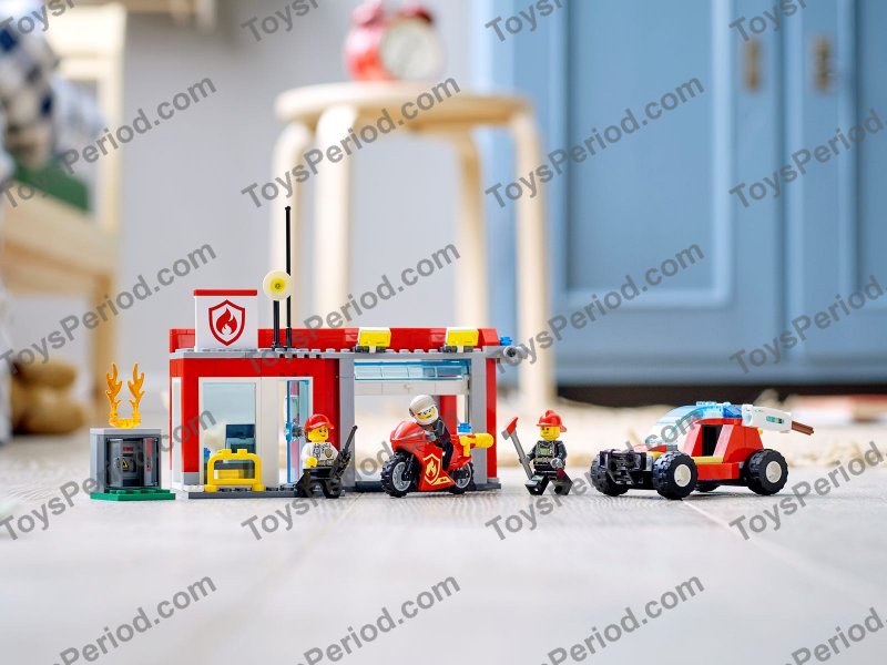 LEGO 77943 Fire Station Starter Set Parts List