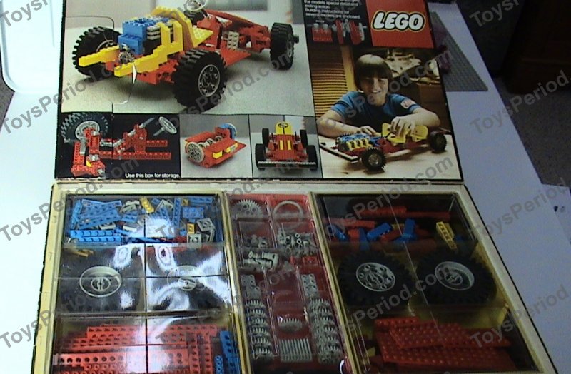 LEGO 956 Auto Chassis Instructions and Parts List