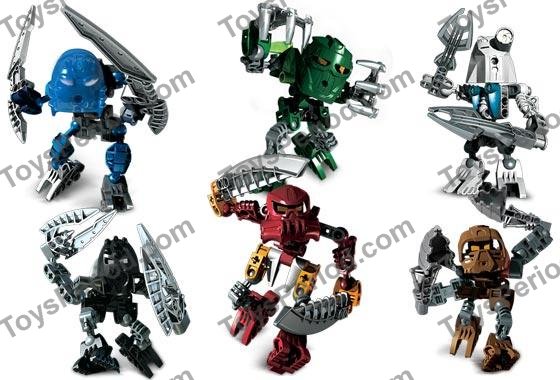 LEGO K8725 Matoran of Voya Nui Collection (8721,8722,8723,8724,8725 ...